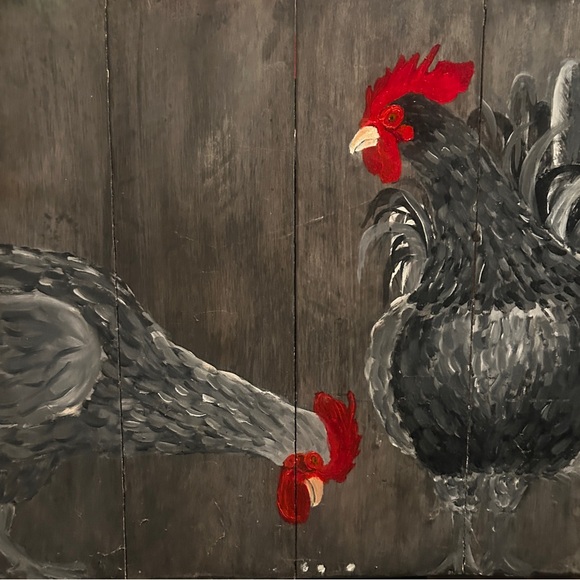 Art | Rustic Farmhouse Rooster Art | Poshmark